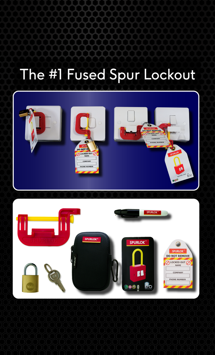 Electrical Safety Fused Spur Lock Kit - Spurlok Online